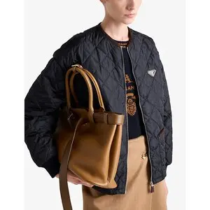 Prada Quilted Re-nylon Jacket - Blue