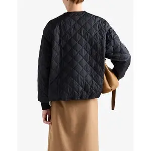Prada Quilted Re-nylon Jacket - Blue