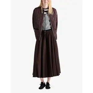 Prada Quilted Re-nylon Jacket - Brown