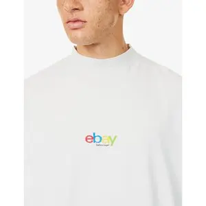 Balenciaga X Ebay Relaxed-fit Stretch-cotton T-shirt