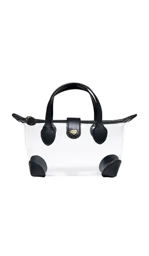 Stoney Clover Lane Clear Micro Pouchette - Black