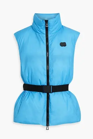 ERIN SNOW Nix Appliquéd Vest - Turquoise