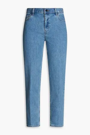 Theory Treeca Cropped Slim-leg Jeans