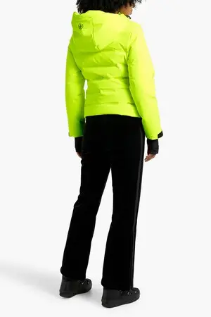 Aztech Mountain Nuke Suit Quilted Down Ski Jacket - Bright Yellow