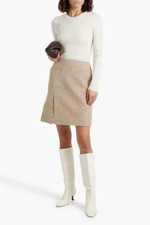 Co Donegal Wool Mini Skirt