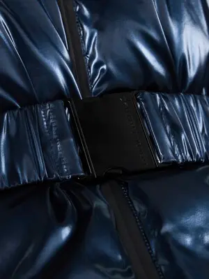 Perfect Moment Johnnie Walker Candice Quilted Down Ski Jacket - Blue