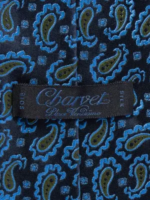 Charvet Paisley-jacquard Silk Tie
