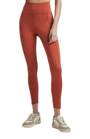 LOSANO Contour 7/8 Legging - Baked Clay