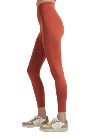 LOSANO Contour 7/8 Legging - Baked Clay