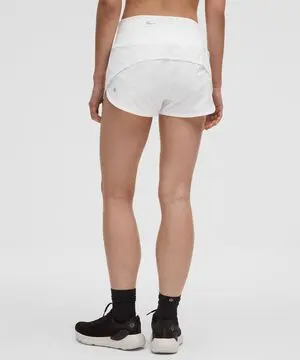 Lululemon Speed Up High-rise Lined Short 2.5 - White