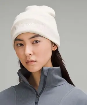 Lululemon Beanie - Heathered Bone