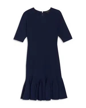 Ted Baker London Alzann Mini Skater Dress - Navy