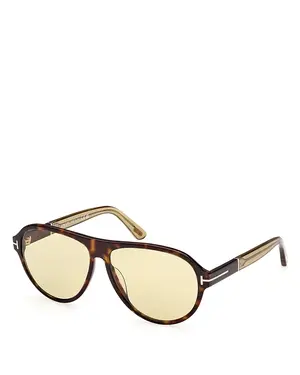 TOM FORD Pilot Sunglasses, 59mm