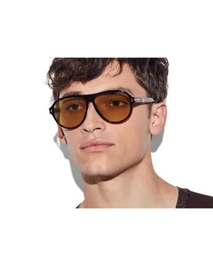 TOM FORD Pilot Sunglasses, 59mm