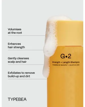 TYPEBEA G2 Strength + Length Shampoo 8.5 Oz