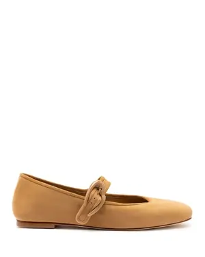 Larroude Verona Flats - Peanut