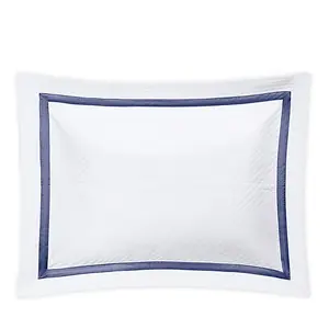 MATOUK Lowell Diamond Matelasse Standard Sham - Steel Blue