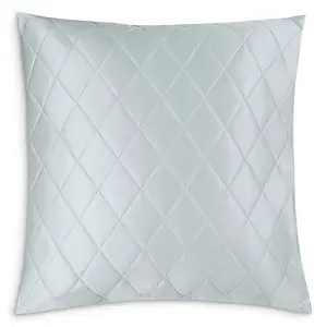 MATOUK Nocturne Sateen Quilted Euro Sham Pool