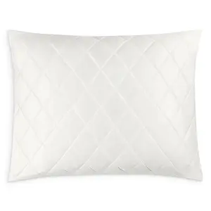MATOUK Nocturne Sateen Quilted King Sham Bone