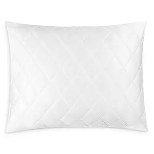MATOUK Nocturne Sateen Quilted King Sham White