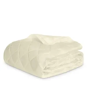 MATOUK Nocturne Sateen Quilt, Twin Ivory