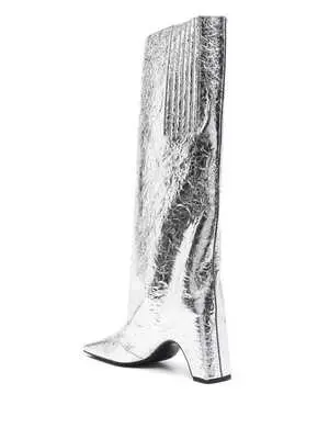 Coperni 85mm Foil Bridge Boots