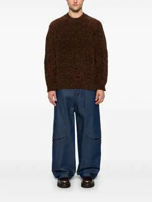 Junya Watanabe Chenille Sweater - Brown