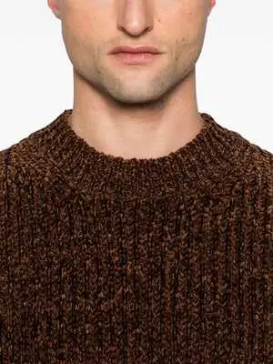 Junya Watanabe Chenille Sweater - Brown