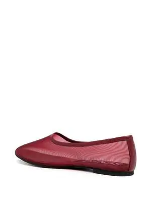 Senso Dena Mesh Ballerina Flats - Red