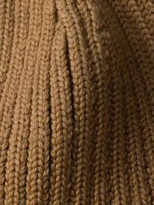 Prada Wool Beanie - Brown