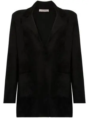 D.exterior Single Breasted Blazers For Women