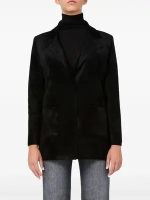 D.exterior Single-breasted Blazer