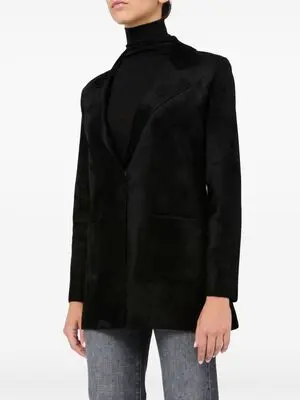 D.exterior Single-breasted Blazer