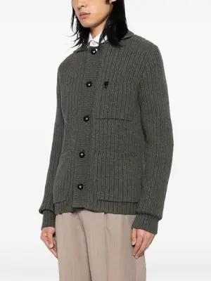Brioni Long Sleeve Cardigan