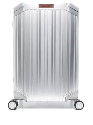 PIQUADRO Medium Aluminium Suitcase - Grey