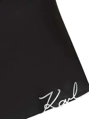 Karl Lagerfeld K/signature Cropped Top