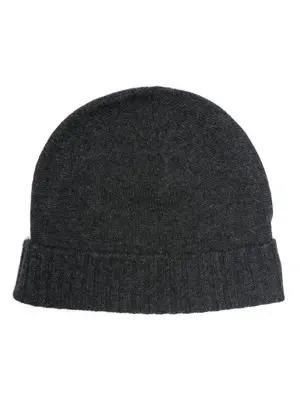 Le Kasha Fine-knit Beanie - Grey