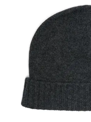 Le Kasha Fine-knit Beanie - Grey