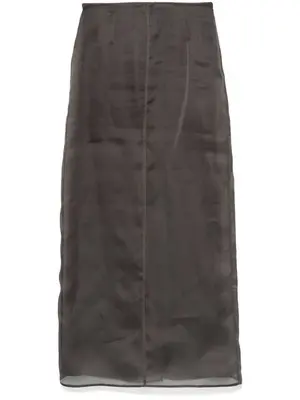 Fabiana Filippi Organza Midi Skirt