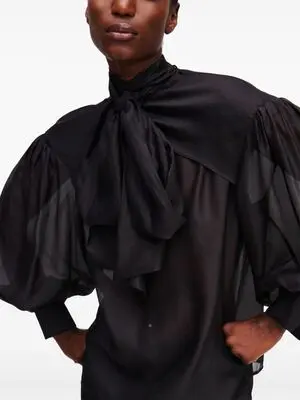 Karl Lagerfeld Bow-detail Blouse