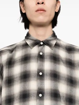 BOSS Plaid Long-sleeves Shirt