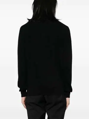 Brioni Half-zip Jumper - Black