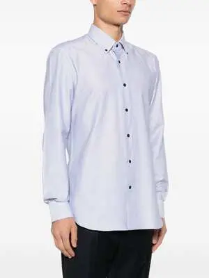 MAZZARELLI Cotton Shirt - Blue