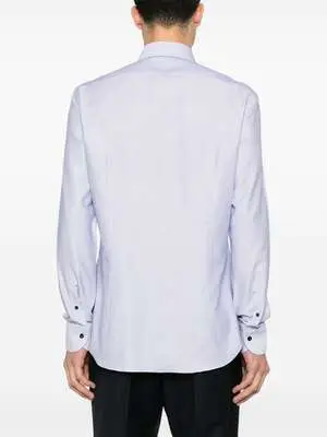 MAZZARELLI Cotton Shirt - Blue