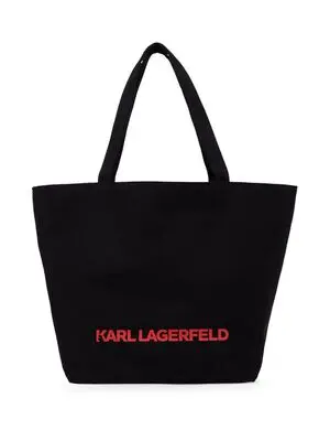 Karl Lagerfeld K/heart Reversible Tote Bag - Black