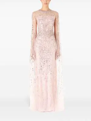 Jenny Packham Lux Sequin-embellished Gown