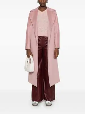 Loulou De Saison Figari Wide-leg Lambskin Trousers - Red