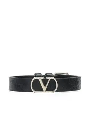Valentino Garavani Vlogo Signature Bracelet - Black