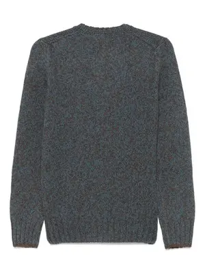 BARBA NAPOLI Virgin Wool Sweater - Blue