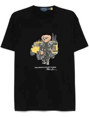 Polo Ralph Lauren Polo Bear-motif T-shirt - Black